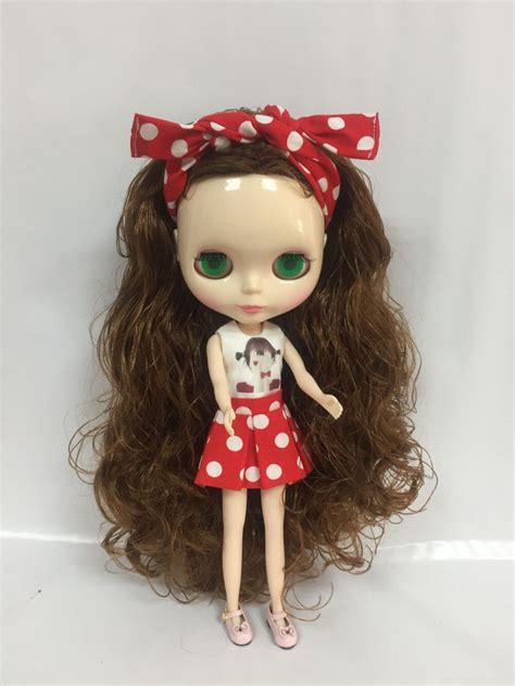 Mu Ecas Desnudas Blyth Mu Eca De F Brica Con Pelo Marr N Adecuado