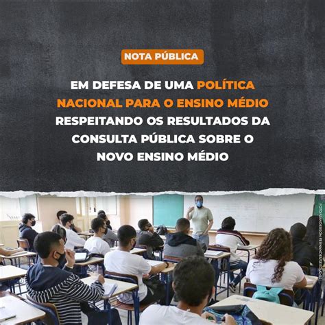 Em Defesa De Uma Pol Tica Nacional Para O Ensino M Dio Respeitando Os
