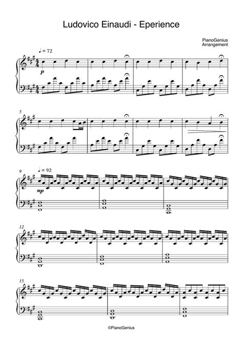 Ludovico Einaudi Experience By Pianogenius