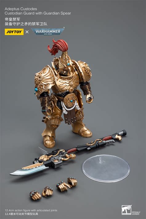 JoyToy WH40K Adeptus Custodes Custodian Guard With Guardian Spear