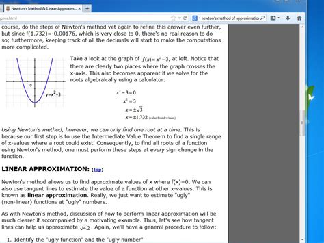 bisection method for finding roots