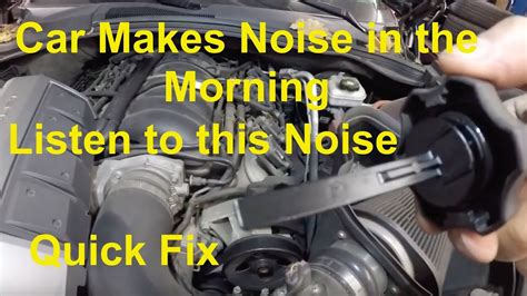 My Car Is Making A Clicking Noise