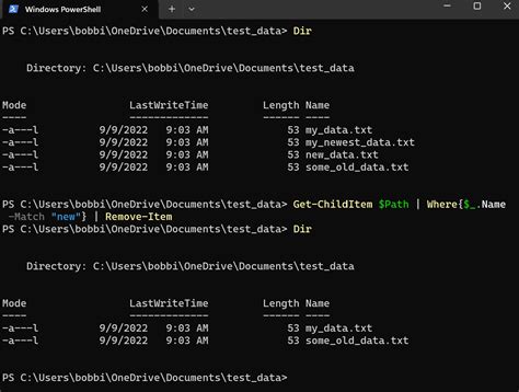 PowerShell How To Delete Files Matching A Certain Pattern Collecting