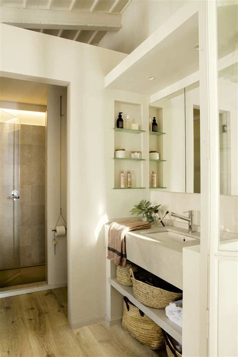 Baños sin mampara 20 FOTOS e ideas geniales para inspirarte y