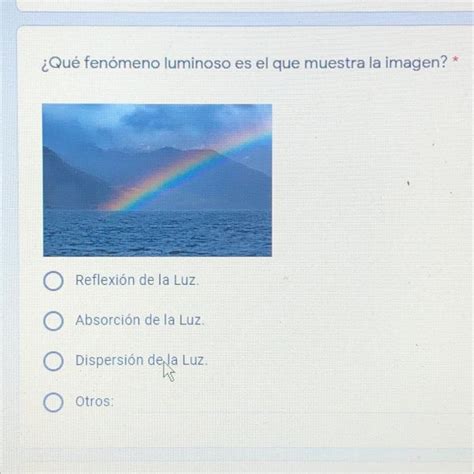 Qué fenómeno luminoso es el que muestra la imagen Brainly lat