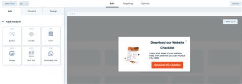 How To Create A Pop Up Form In Hubspot For Lead Generation