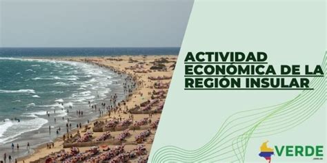Actividad económica de la región Insular