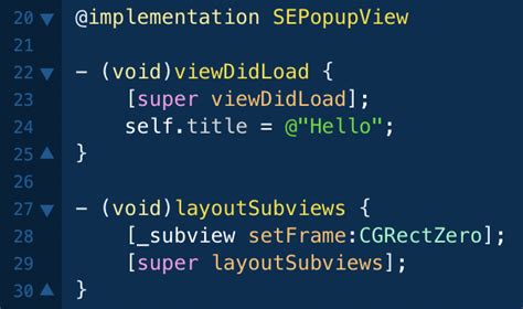 Objective C Self Super And Cmd Are Not Syntax Highlighted At All