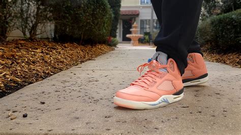 Air Jordan 5 X DJ Khaled We The Best Crimson Bliss REVIEW ON FEET