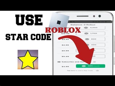 How To Use Star Codes In Roblox Enter Roblox Star Code On Mobile