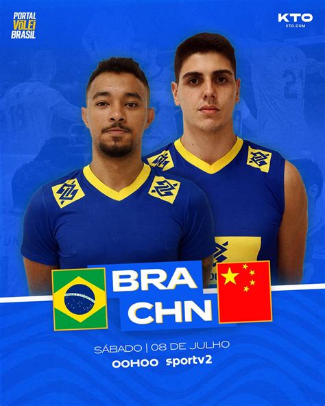 Portal Vôlei Brasil on Twitter Mais tarde tem Brasil em quadra