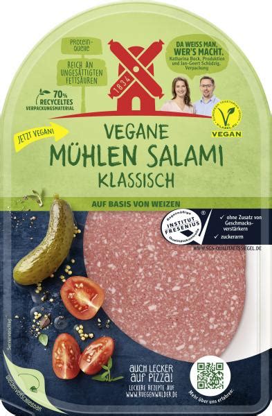 Rügenwalder Mühle Vegane Mühlen Salami klassisch online kaufen bei combi de