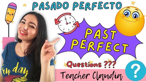 Pasado PERFECTO Past Perfect Cómo usarlo ejemplos sencillos y