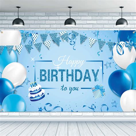100 Blue Birthday Backgrounds Wallpapers