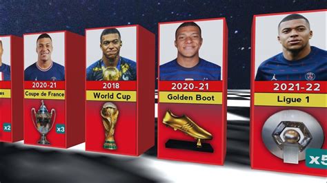 List Of Kylian Mbappé Career All Trophies Awards YouTube