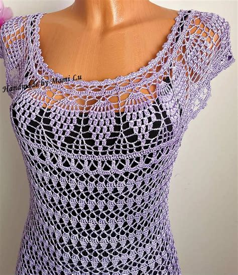 Vestido Tejido a Crochet con un Diseño Maravilloso Manualidades DIY