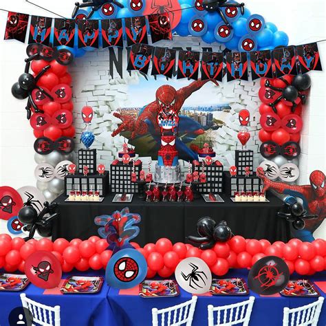 Miles Morales Party Supplies Miles Morales Birthday Party Decorations