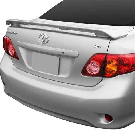 Dawn Toyota Corolla 2009 2013 Factory Style Rear Spoiler With Light