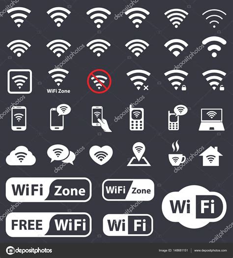 Simbolos De Conex O Internet Verifique Se Os Problemas De Conex O Foram
