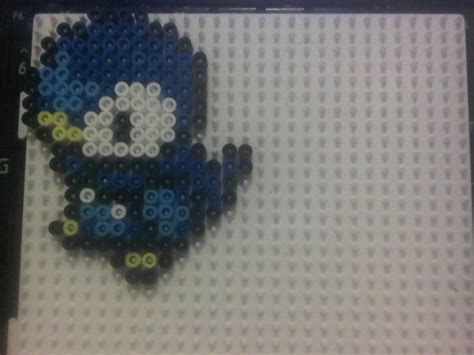 Hama Beads Pokemon Piplup Fusion Beads Bead Sprite Melty Beads