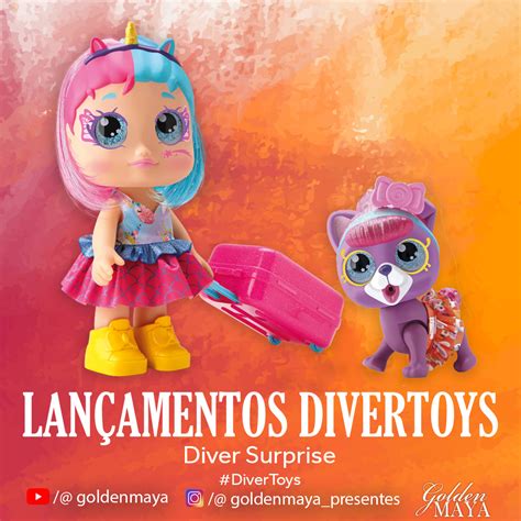 Lançamentos Diver Toys Golden Maya