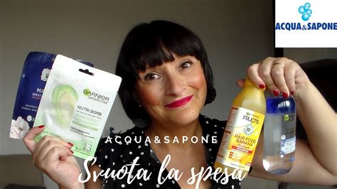 SVUOTA LA SPESA ACQUA SAPONE EDITION Casa E Beauty YouTube