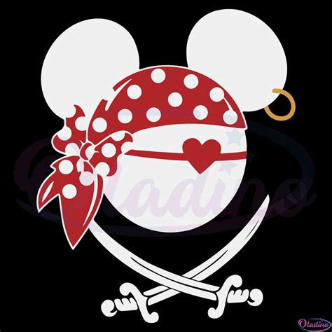 Disney Pirate Mickey Clipart