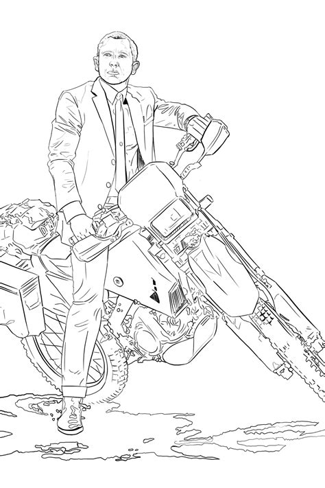 007 James Bond Coloring Pages Coloring Pages