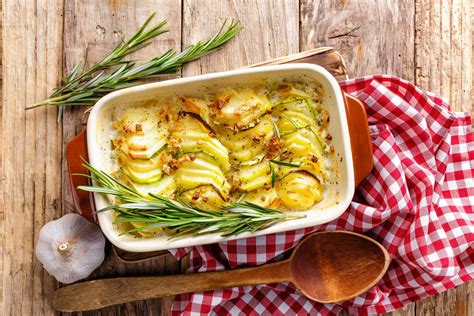 Gratin de pommes de terre au romarin Nos idées recettes Agrilait