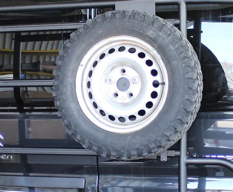 EuroCarry Adventure Rack Spare Wheel Holder 118 To 130 Mm Berger Camping