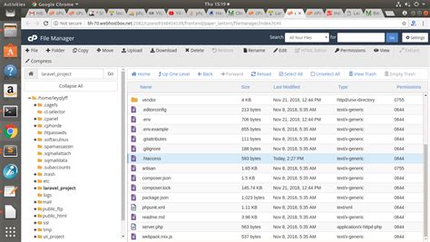 Host Laravel Project On CPanel