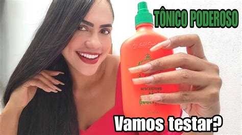 Tônico Poderoso Iniciando o uso informações sobre componentes valor