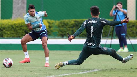 Palmeiras faz treino tático em preparação para decisão do Paulista