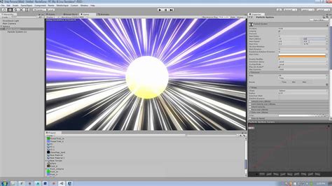 Unity Particle System Making A Sun Youtube
