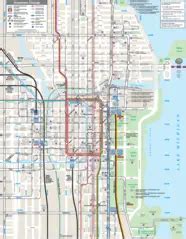 Chicago Metro Map Subway Mapsof Net