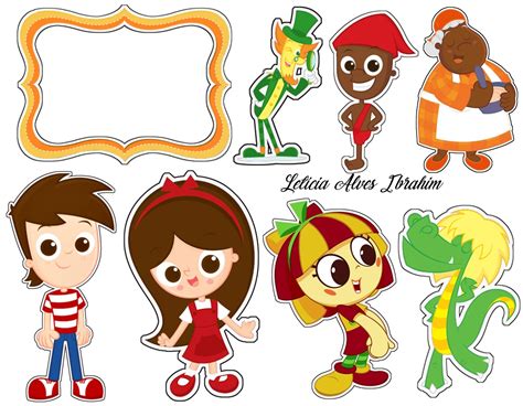 Atividades do Sítio do Pica Pau Amarelo Desenhos para colorir