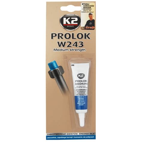 K2 Prolok Klej do gwintów niebieski 6 ml