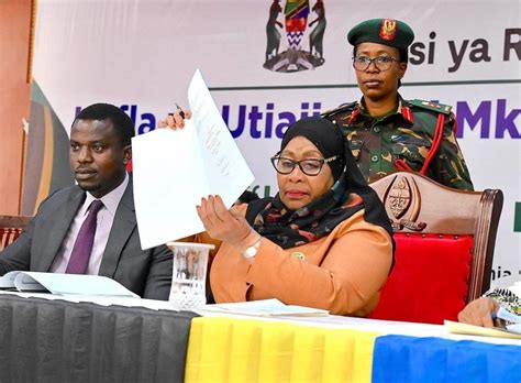 Rais Samia Ashiriki Hafla Ya Utiaji Saini Mkataba Wa Usimamiaji Wa