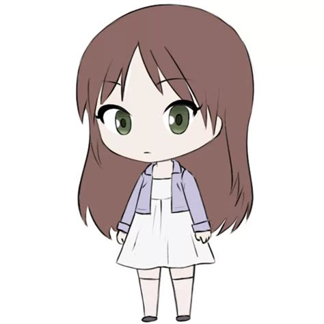 How To Draw A Chibi Girl Easy Drawing Art Chibi