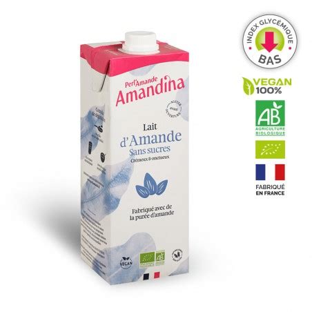 Lait D Amande Biologique Sans Sucre
