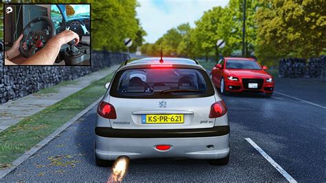 Assetto Corsa Peugeot 206 GTI Logitech G29 Gameplay YouTube