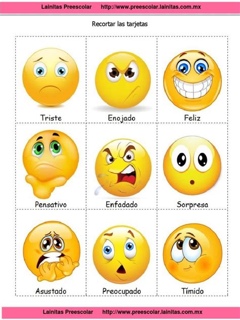 Loter A Emociones Pdf Emotions Preschool Emotions Activities