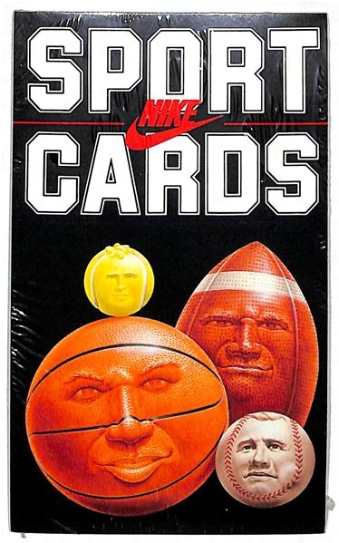 Lot Detail 1985 Nike Promo Sports Cards Factory Sealed Complete Set W