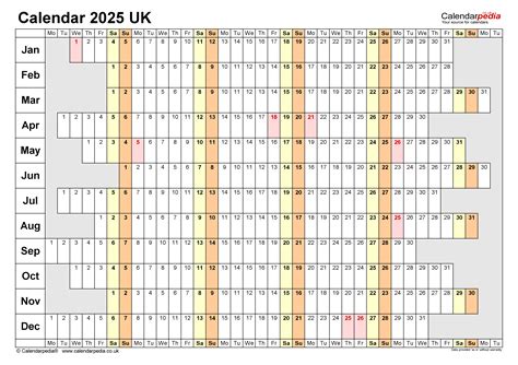 2025 Calendar Uk Printable Wordpad Storm Martica