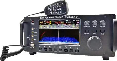 20W 0 750MHz Wolf All Mode DDC DUC Transceiver Mobile Radio LF HF 6M