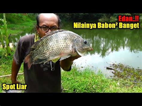 Rejeki Nomplok Mancing Di Sini Dapat Nila Besar² Mancing Ikan