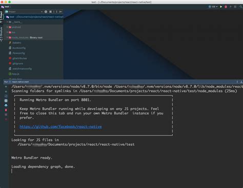 ios webstorm react native app simulator not working stack overflow