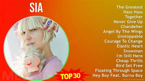 S I A 2024 MIX The Very Best 1990s Music Top Pop Adult Alternative