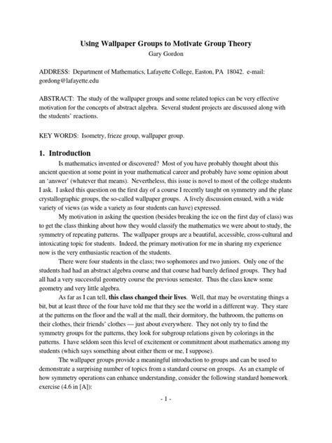 wallpaper pdf group mathematics euclid