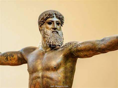 Awl Images Greece The Bronze Statue Of Zeus Or Poseidon The
